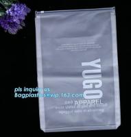 China Plastic Cosmetics packaging bags With Slider Zipper Top, Frosted PVC Slider Zipper Bags, Pencil Case Promotional Gift for sale