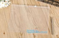 China pe plastic resealable slider zipper bags, Eco-friendly Slider Zipper Flat Plastic Bag For Document or Swimwear for sale