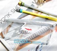 China Supplier stationary silicone pen pouch/silicone rubber pen pencil bag, Customized Logo Rubber Zip Lock PVC Pencil Bag for sale