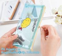 China translucent frosted plastic PVC slider zipper bag for garment packaging, vinyl slider zipper bag pvc k bag for sale