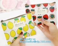 China pencil case students Simple canvas bag Stationery case large PU pencil bag, zipper pencil pouches bag School Stationery for sale