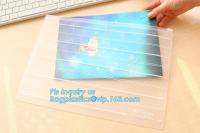 China Clothes Packaging Suited Frosted PVC/EVA Vinyl Slider Top Zipper Bag For Swimwear, vinyl toiletry zipper bag pvc slider for sale