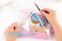 China OEM plastic vinyl slider zipper pouch zip lock bags, Slider Zip Bags Vinyl Envelopes Clear Zipper Bag suppliers for sale