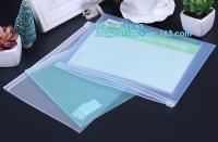 China plastic PVC file bag transparent mesh zipper bag waterproofing document bag, A4 A5 A6 transparent zipper file bag pvc me for sale