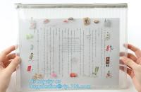 China Customized quality PU leather large capacity stationery bag for pen pouch, portable fashion office stationery bling glit for sale