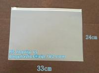 China resealable mini plastic slider ldpe zipper storage bags, transparent slider zipper bag/k packing garment / clothes for sale