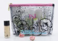 China PVC Slider zipper bag plastic bag with zipper, slider zipper plastic bag for packaging, slider zipper pvc pouch clear vi for sale