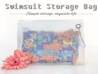 China student stationery transparent plastic slider zipper bag, Eco-friendly Slider Zipper Flat Plastic Bag For Document or Sw for sale
