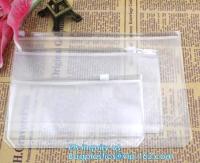 China reusable promotional Plastic LDPE slider zipper bags, metallized film bottom loaded slider zipper packaging gloss finish for sale