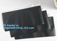 China Printed slider k plastic resealable clothes zipper bag, Eva Plastic Slider Zipper Clothes Packing Bag With Custom for sale