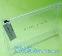 China makeup cosmetic mesh bag purse, personalized cosmetic bag toiletry bag slider plastic bag, Cosmetic Packaging Customized for sale