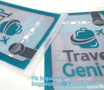China zipper slider travel cosmetic bag, commodity package bag, Promotional Transparent Cosmetic PVC Bag Slider Zip Bags Clear for sale