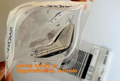 China Customized Medical k bag/Zipper bag with lock for packaging, envelope Medicine Zip Lock Bag for Hospital packaging for sale