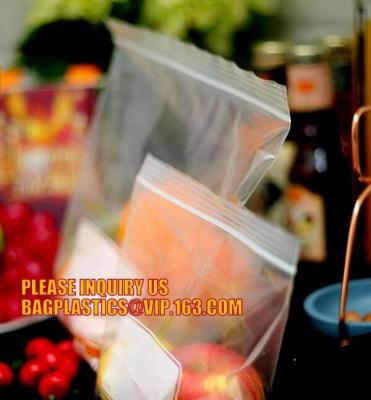 China Recloseable k PE bags/ LDPE material Medicine zipper bag/ clear PE pouch, Heavy duty LDPE double-track zipper pac for sale