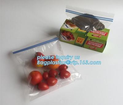 China Manufacturer Wholesale Best Price slider  frozen food packaging bag, BPA free FDA LFGB Approved food grade for sale