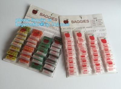 China 1515 mini apple k bags, apple baggies printed mini k bag with different size from china supplier, minigrip for sale