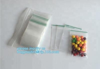 China resealable one side clear pouch pharmacy small k pill package zip lock plastic bags pills packaging bag, bagplasti for sale