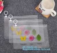 China Zipper Slider Clear Pvc Bag For toothbrush bag, Stationery Ruler Set Packaging Bag with Slider, k pvc bag slider t for sale