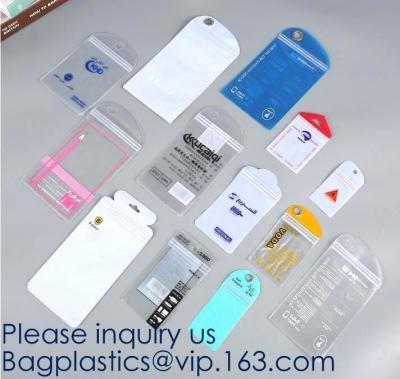 China Self Sealing PVC Plastic Zip Lock Bag Thick Clear k Earrings Jewelry Bag Packaging Storage Bags bagease bagplastic for sale