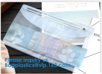 China ECO Zipper Lock Slider Bag/Resealable PVC Slider Zip Poly Bag,Databundles Packing Bag,Transparent Plastic Zipper Bag Pou for sale