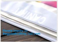 China ECO Zipper Lock Slider Bag/Resealable PVC Slider Zip Poly Bag,Databundles Packing Bag,Transparent Plastic Zipper Bag Pou for sale