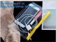 China Custom Logo PVC Vinyl Clear Zipper Slider Pouch Transparent Soft Bikini Cosmetic EVA Material k Bag for sale