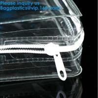 China Custom Resealable Frosted Pp Eva Opp Slider Bag Pvc Frosted Cosmetic Garment Poly k Bag Matte Plastic Bag for sale