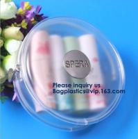 China Non-Toxic Odorless Clear Transparent PVC Slider Zipper Bag With Custom Logo,Frosted Translucent Pvc Slider Plastic Seale for sale