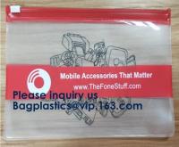 China Biodergadable Customized Pvc Plastic Zipper Slider Bag Makeup Zipper Bag For Travel Slider Zipper Bag With Zipper for sale