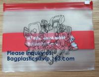China Biodergadable Customized Pvc Plastic Zipper Slider Bag Makeup Zipper Bag For Travel Slider Zipper Bag With Zipper for sale