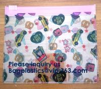 China Waterproof Slider Zip Lock Documents Pvc Eva Bag With Logo Printing,Zip Lock Eva Bag,Frosted Eva Bag,Matte Pvc Bag for sale