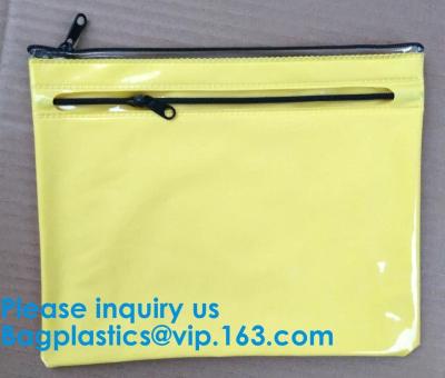 China Custom Made Clear Plastic Vinyl Pvc A4 File Bag With Slider k,Vinyl PVC Bags With Slider Zipper, BAGEASE, BAGPLAST for sale