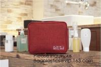 China Cosmetic Pouch Handbag Toiletry Bag Barrel Shaped Travel Cosmetic Bag Round Drawstring Makeup Organizer Storage Bag for sale