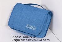 China Cotton Canvas Cosmetic Bag Makeup Personalized Plain Blank Canvas Makeup Bag,Toiletry Bag Travel Makeup Bags, bagease for sale