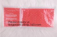 China Cosmetic Packing Laser PVC Make Up Bag With Zipper Top Heart-Shaped Air Bubble Packaging Bag, bagease, bagplastics for sale