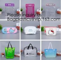 China Customized Bags PVC Phone Bag Cosmetic Bag Ladies Handbag Clothes Packing Bag Wine Cooler Ice Bag Stationery Document Ba for sale