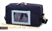 China Bank Pack Case Manufacturer Customize Strong Power Waterproof Locking Secured Bank Tool Coin Money Bag With PVC Window for sale