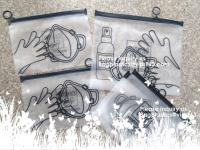 China Mask Bag pac jewelry, Small item, cosmetics, hair accessories, documents,Toiletries,underwear bra,jeans, shoes, Knitwear for sale