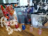 China Biodegradable frosted eva plastic pvc zip lock cosmetics bag, frosted cosmetics bag,pvc zipper bag,custom eva bag for sale