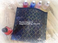 China Biodegradable frosted eva plastic pvc zip lock cosmetics bag, frosted cosmetics bag,pvc zipper bag,custom eva bag for sale