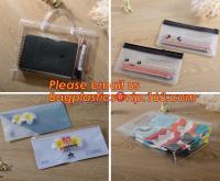 China Simple clear Plastic PVC A4 file bag with zipper, pvc k file bag, Custom PP A4 File Bag Document Bag Plastic Zippe for sale