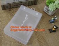 China Best Selling Promotional Clear Vinyl Fashion Travel Cosmetic Bag, Custom clear packing PVC bag with slider PVC cosmetic for sale