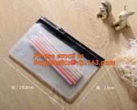 China Promotion Custom Clear PVC Vinyl Plastic Zipper Pencil Bag, popular students custom plastic zipper pvc pencil bag for sale