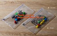 China clear pvc pencil bag/k plastic clear pvc pencil case/custom color plastic pencil bag for sale