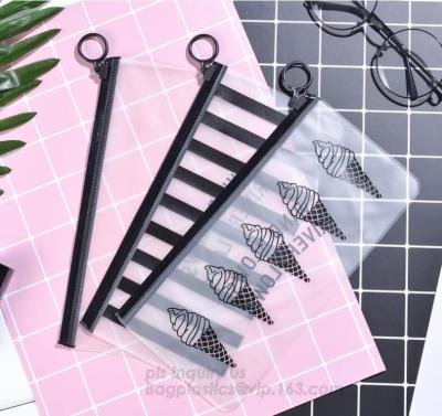 China Slider Zipper PVC Pouch Clear Vinyl PVC k Bag, slider zipper pvc pouch clear vinyl pvc k bag, vinyl pvc eva for sale