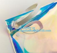 China EVA Plastic Personal Care Packaging Slider Bags, cosmetic pvc bag with slide industrial plastic bags, PVC / EVA / TPU zi for sale