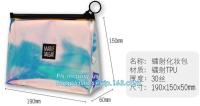 China EVA Plastic Personal Care Packaging Slider Bags, cosmetic pvc bag with slide industrial plastic bags, PVC / EVA / TPU zi for sale