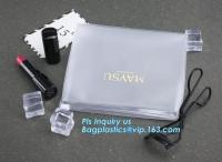 China Stores plastic pe slider zip lock bag, clothing packaging bag with zipper/clothes packaging bags/PVC slider bag for sale