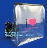 China zip lock plastic bags for packaging, Storage Bag k Travel Bags Zip Lock Valve Slide Seal Packing Pouch For Cosmeti for sale