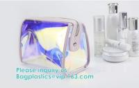 China vinyl pvc barrel cosmetic bag with zipper, Barrel Bag Clear PVC Packing Zipper Bag, barrel PVC cosmetic bag, barrel bag for sale